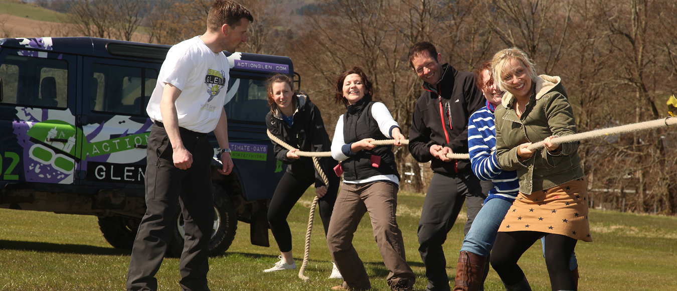 Team Building: The Power of Play | Action Glen, Scotland